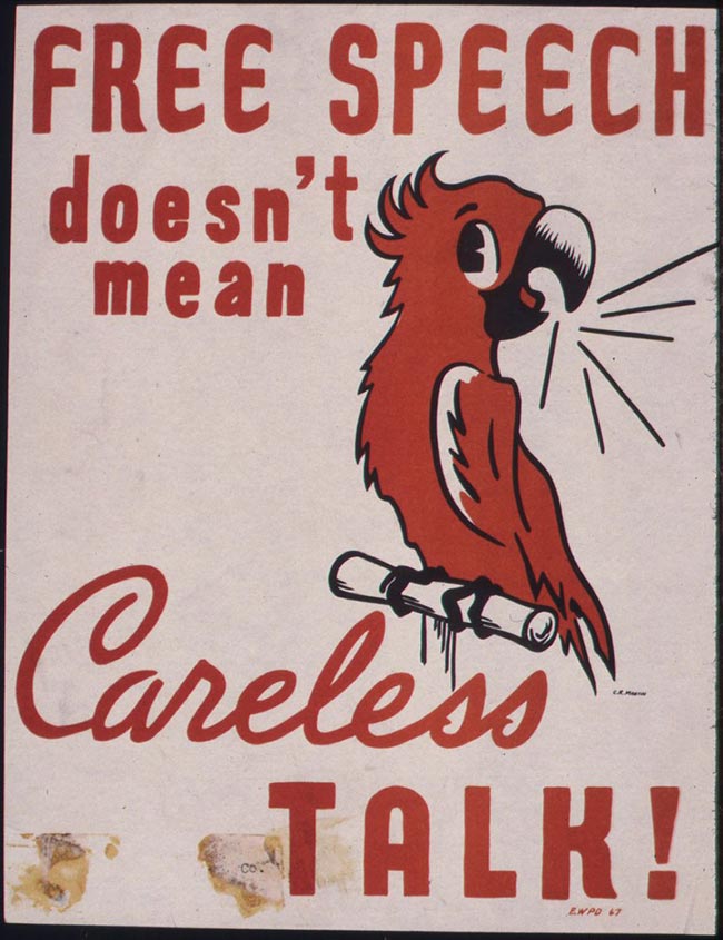 20 World War Two Posters Discouraging ‘Careless Talk’ | History Hit