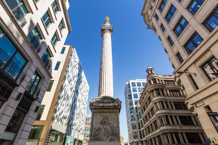 The Great Fire of London Monument - History and Facts | History Hit