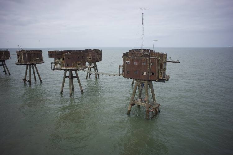The Maunsell Sea Forts In England