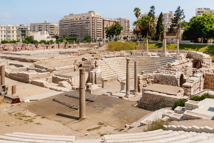 Roman Amphitheatre – Alexandria - History and Facts | History Hit