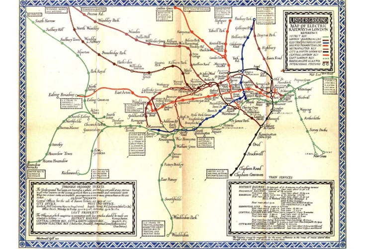 In Pictures: The Evolution of the London Tube Map