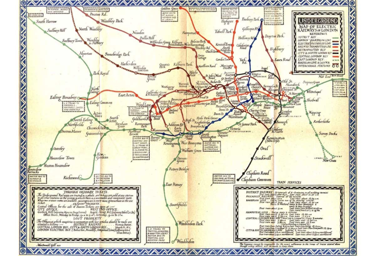 In Pictures: The Evolution of the London Tube Map