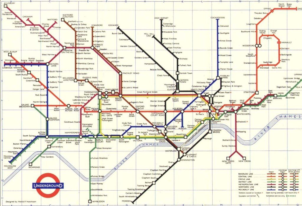 In Pictures: The Evolution of the London Tube Map