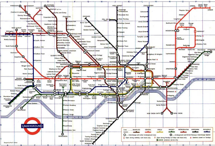 In Pictures: The Evolution of the London Tube Map