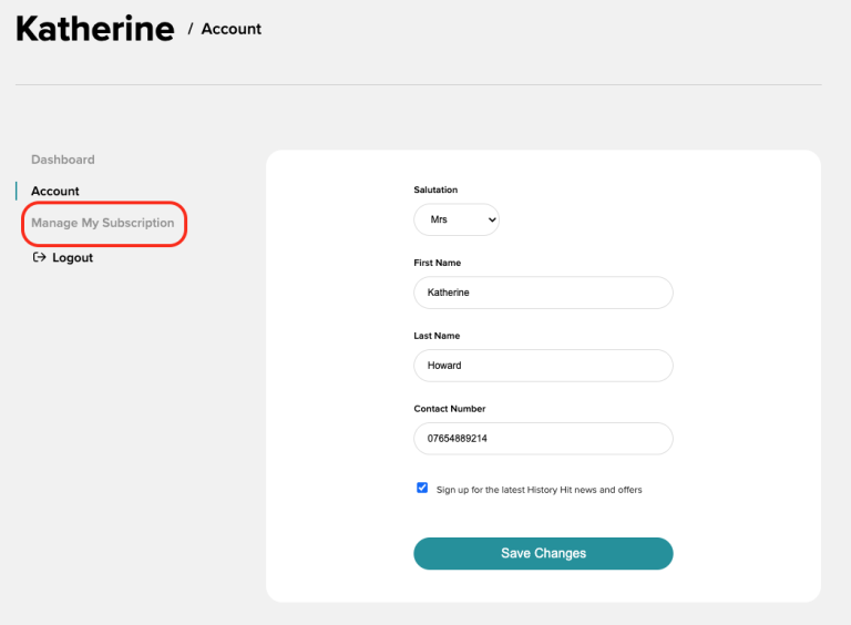 How to Manage Your Subscription | History Hit