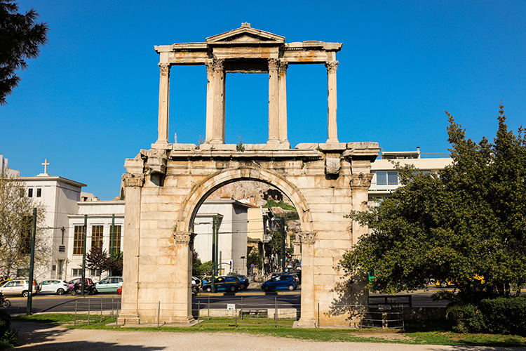 Arch of Hadrian - History and Facts | History Hit